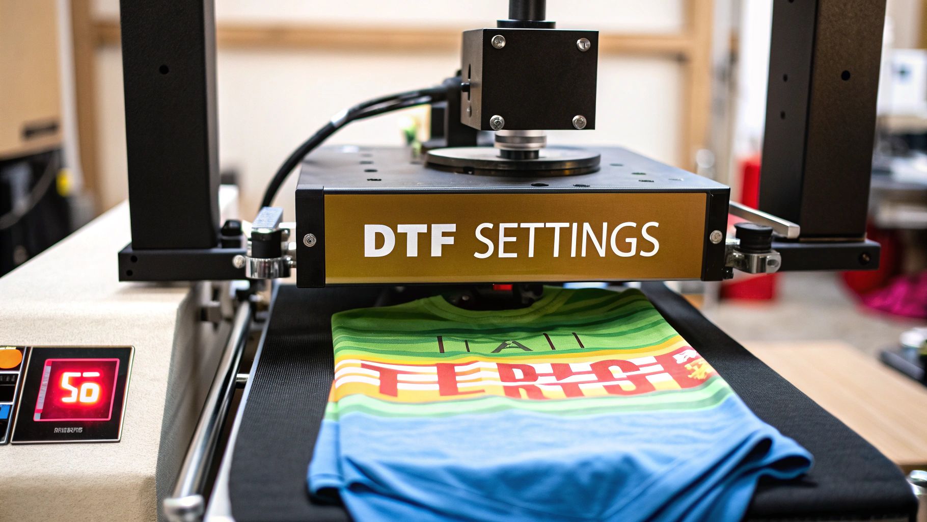 Mastering DTF Transfer Heat Press Settings – Raccoon Transfers